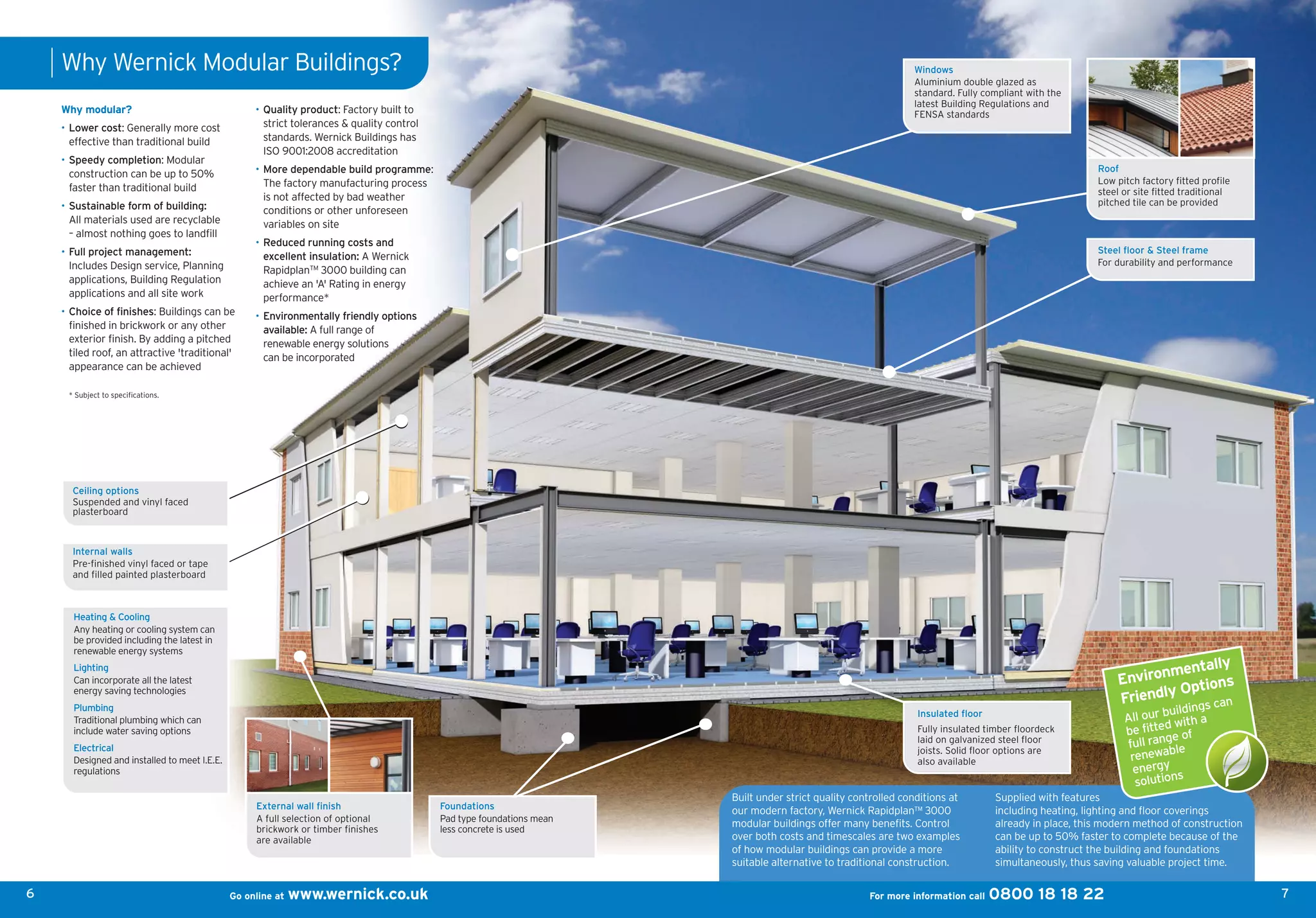Wernick Modular Buildings brochure | PDF
