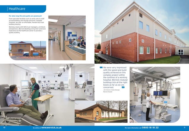 Wernick Modular Buildings brochure | PDF