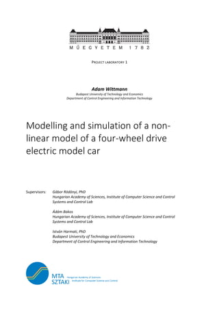 Nonlinear vehicle modelling | PDF
