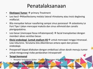 Cbd angiofibroma nasofaring belia (Gerasimos Hasiholan) | PPTX