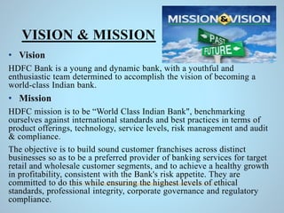 Business Analysis HDFC Bank | PPTX