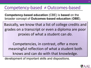 Competency based dental education complete presentation | PPTX