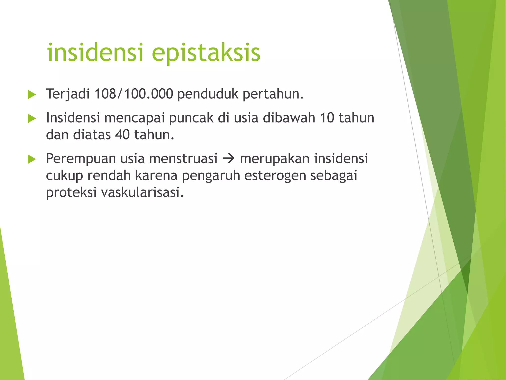 CBD Epistaksis Posterior | PPTX