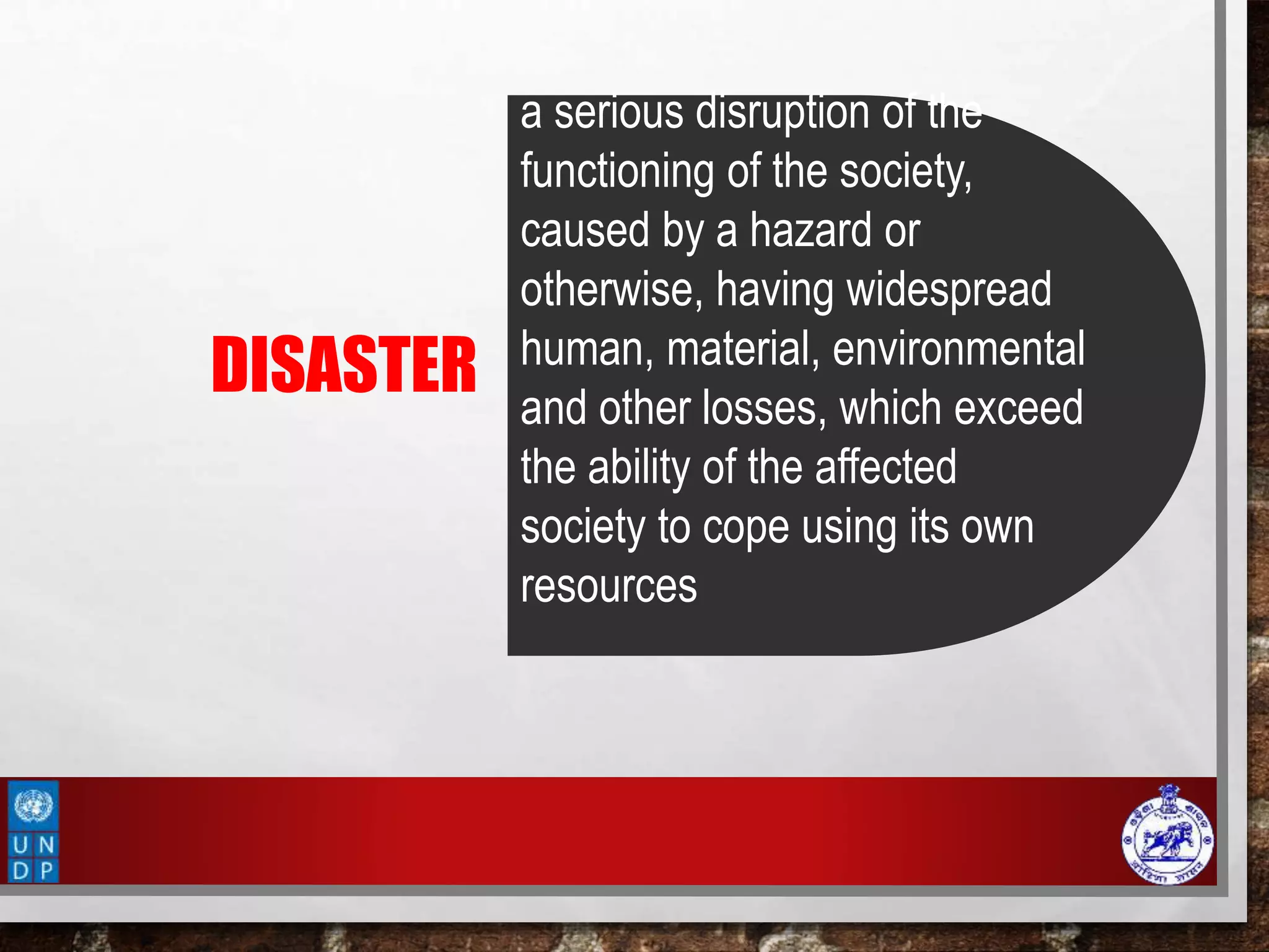 Community Based Disaster Management | PPT