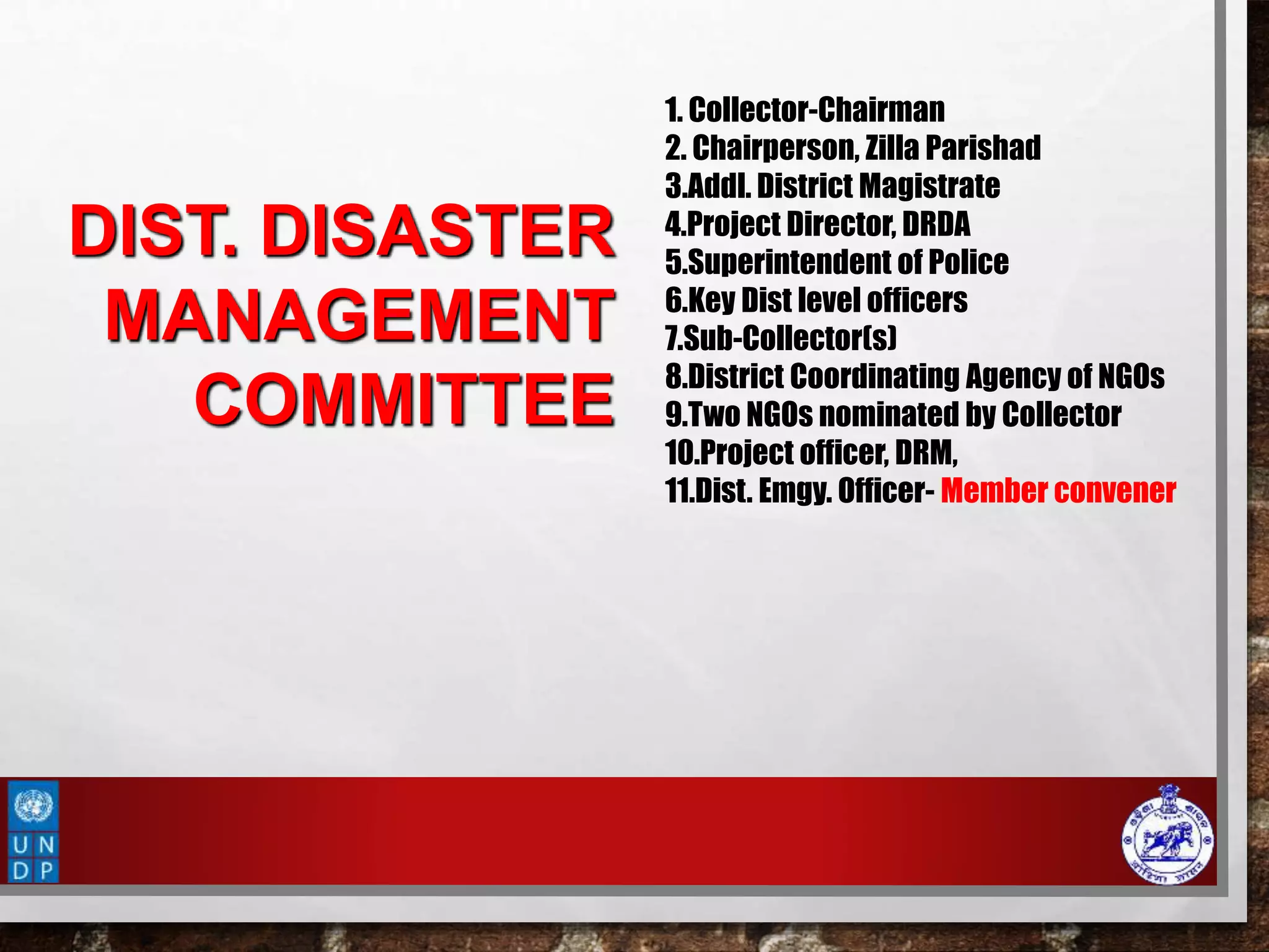 Community Based Disaster Management | PPT