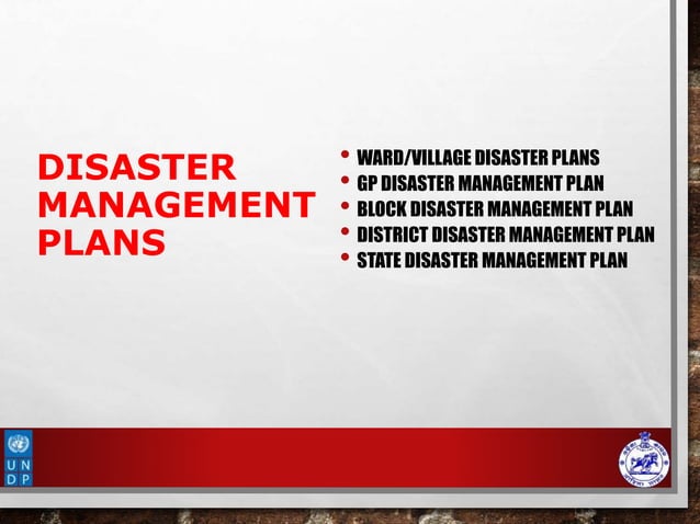 Community Based Disaster Management | PPT