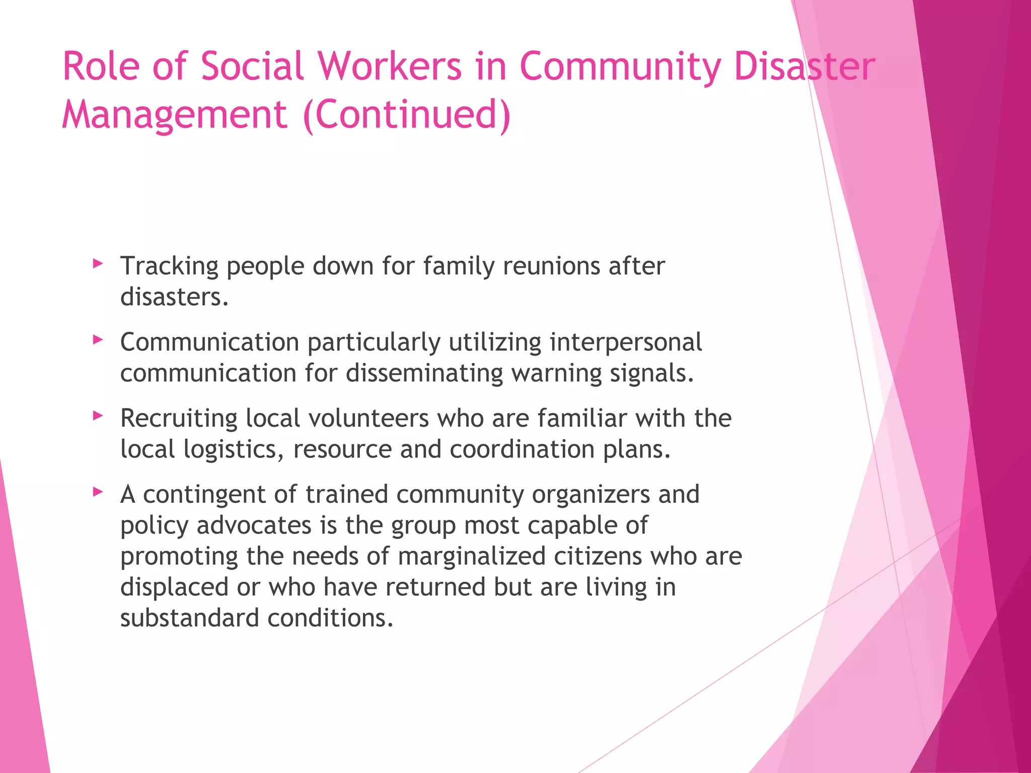 Community Based Disaster Risk Management (CBDRM) | PPT