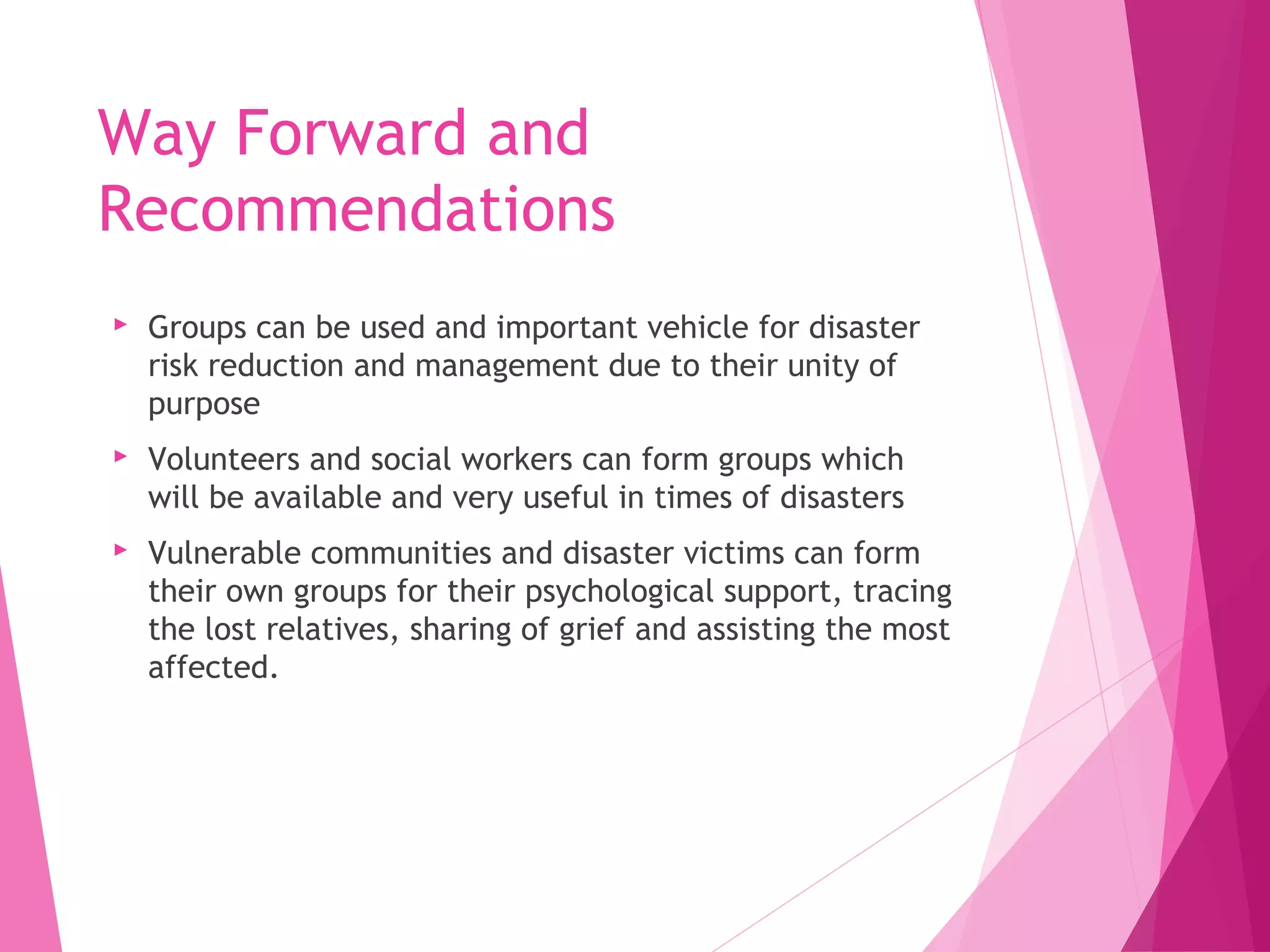 Community Based Disaster Risk Management (CBDRM) | PPT