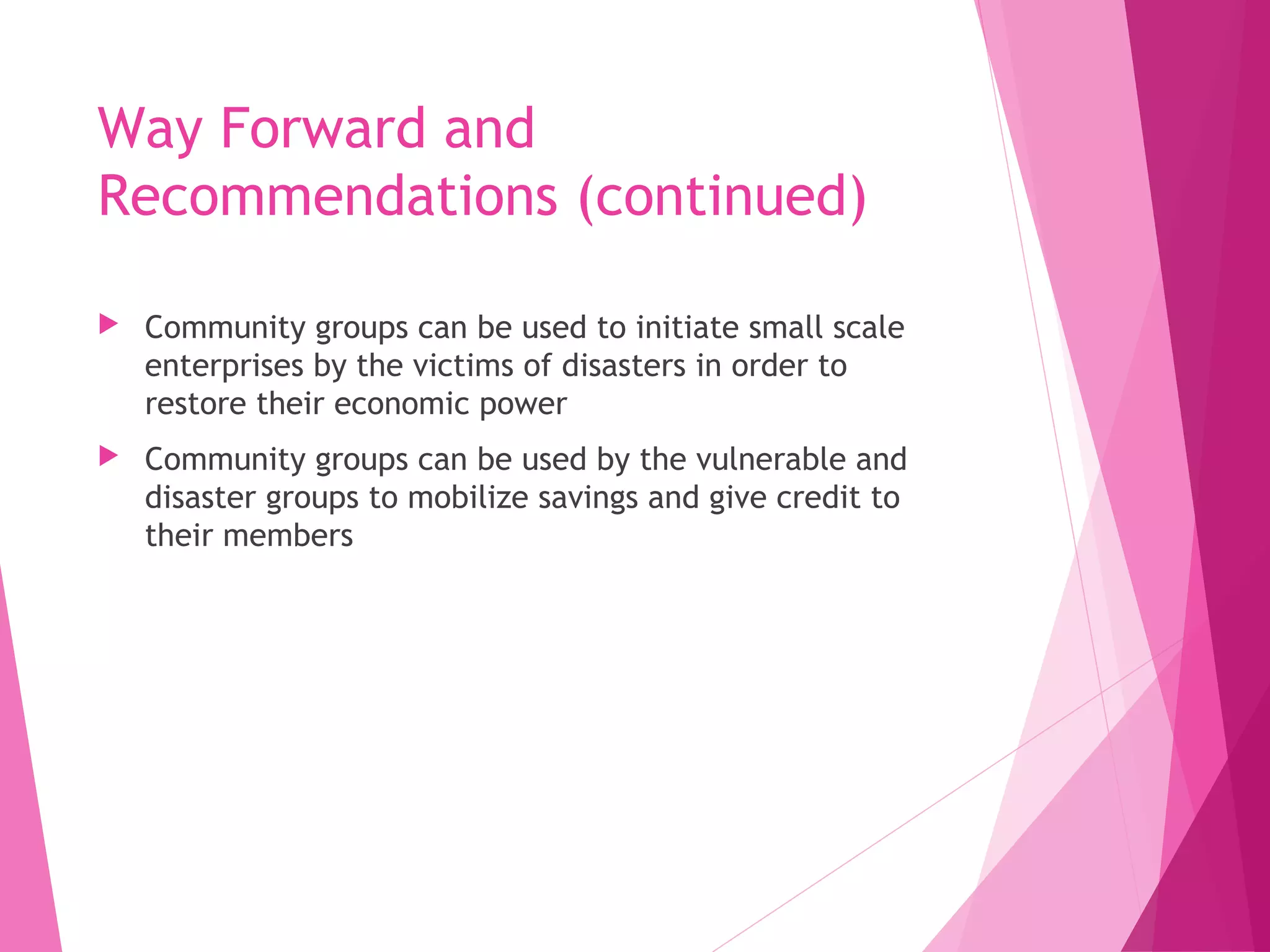 Community Based Disaster Risk Management (CBDRM) | PPT