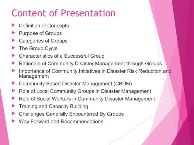 Community Based Disaster Risk Management (CBDRM) | PPT | Non-Profit ...