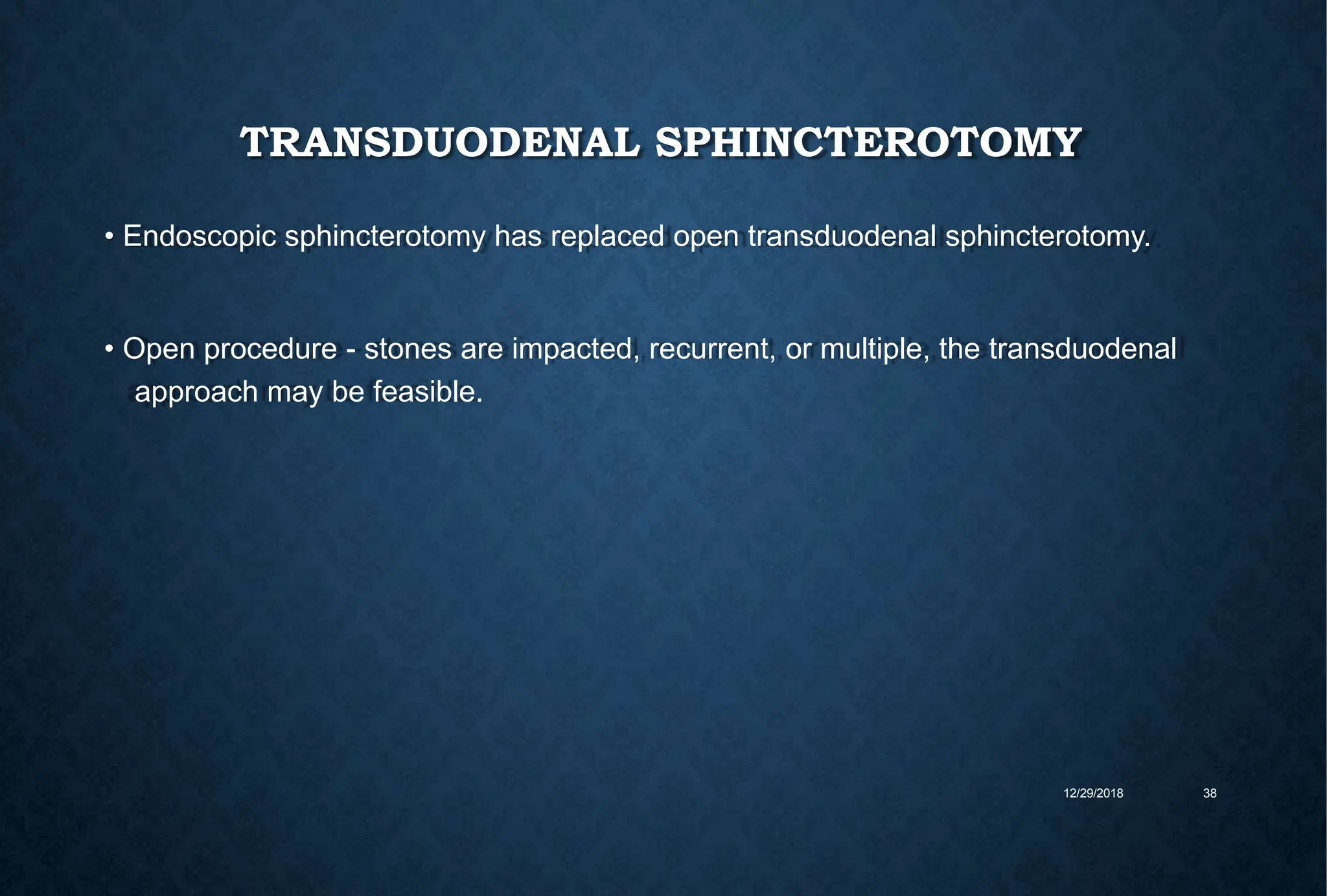 CBD STONE , etiology presentation and management | PPTX