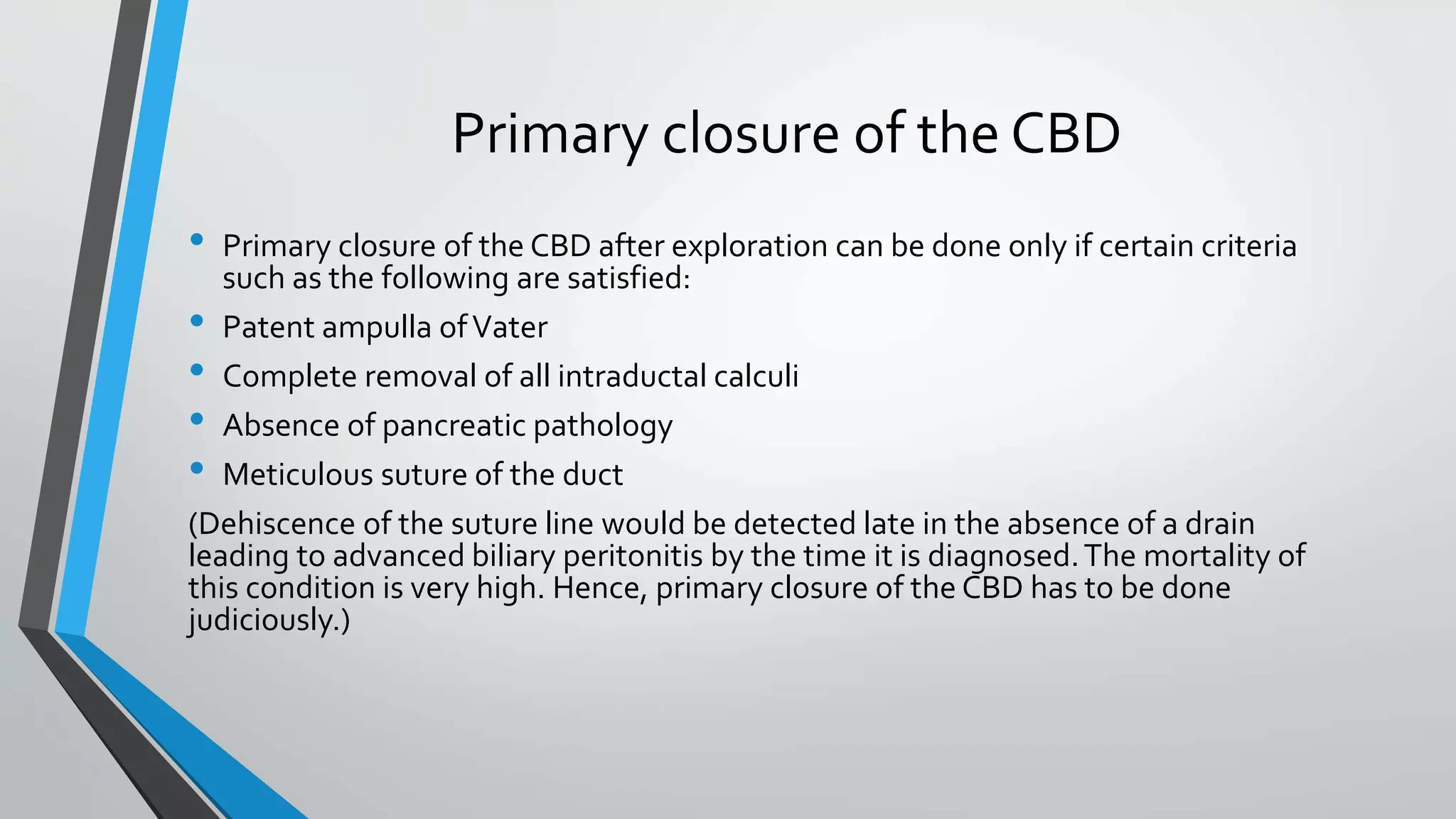 CBD stones/ Choledocholithiais / Biliary stones | PPT