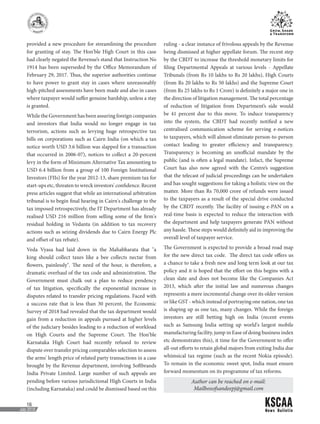 Cbdt stringent action points | PDF