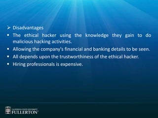 EthicalHacking_AakashTakale | PPTX