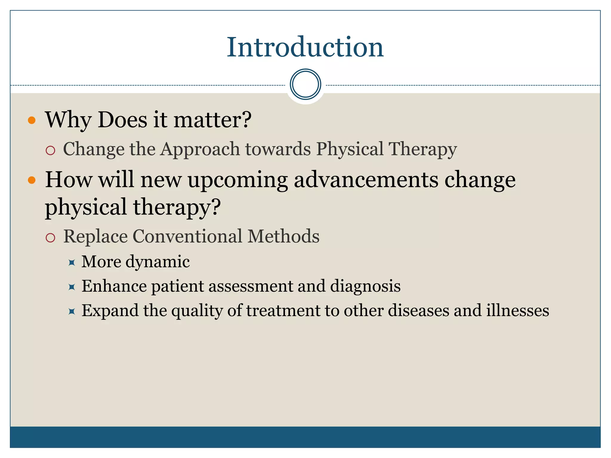 The Future of Physical Therapy | PPTX