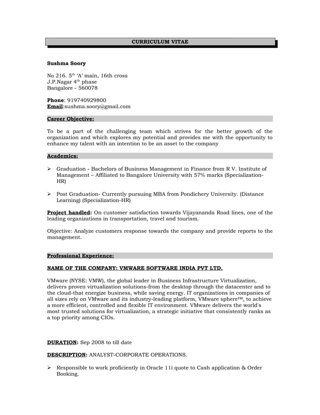 Sushma_Soory-Resume (1) | PDF