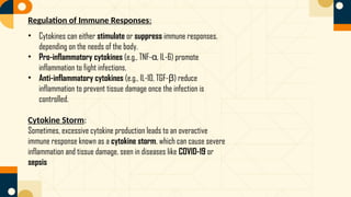 cell signaling in immune response in all animals | PPTX
