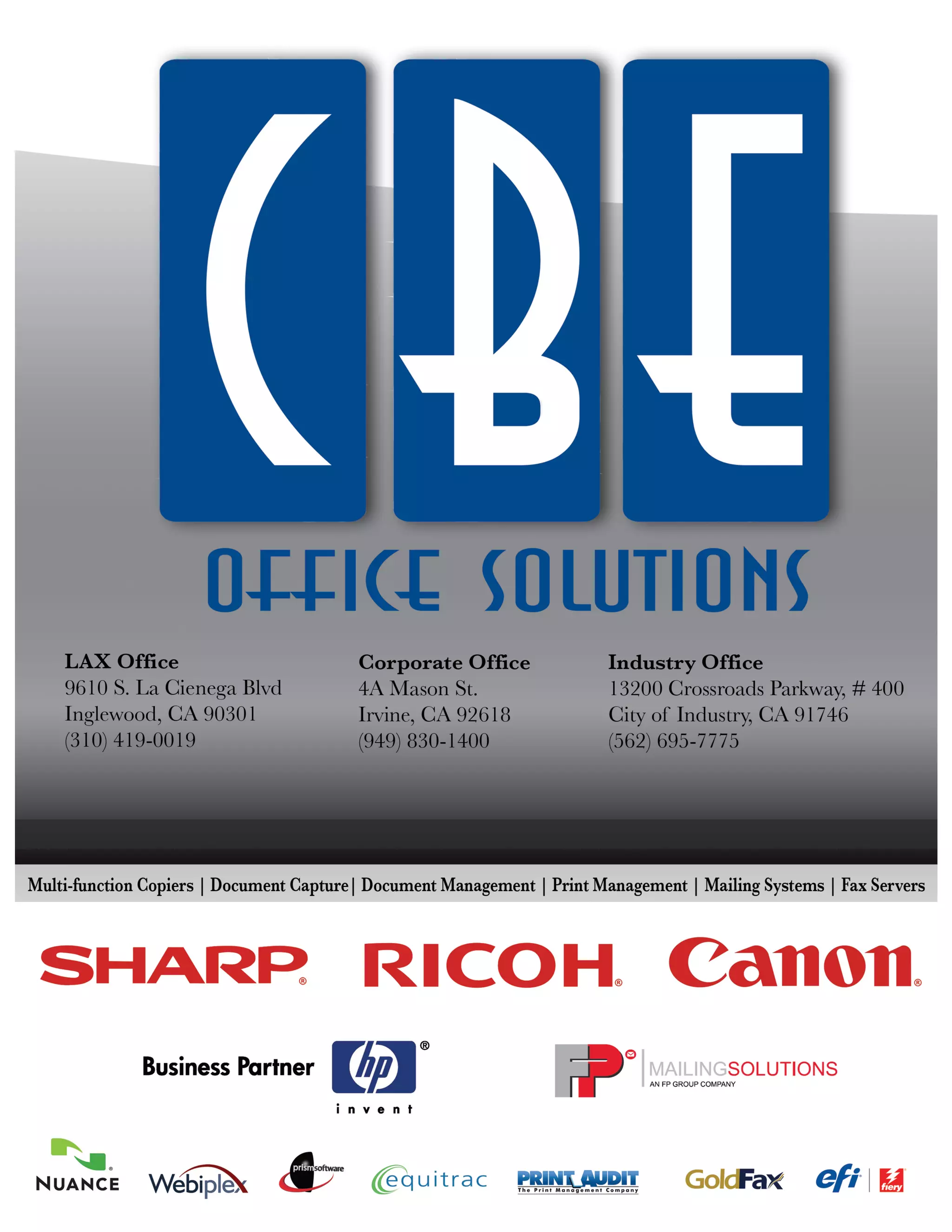 Information about CBE | PDF