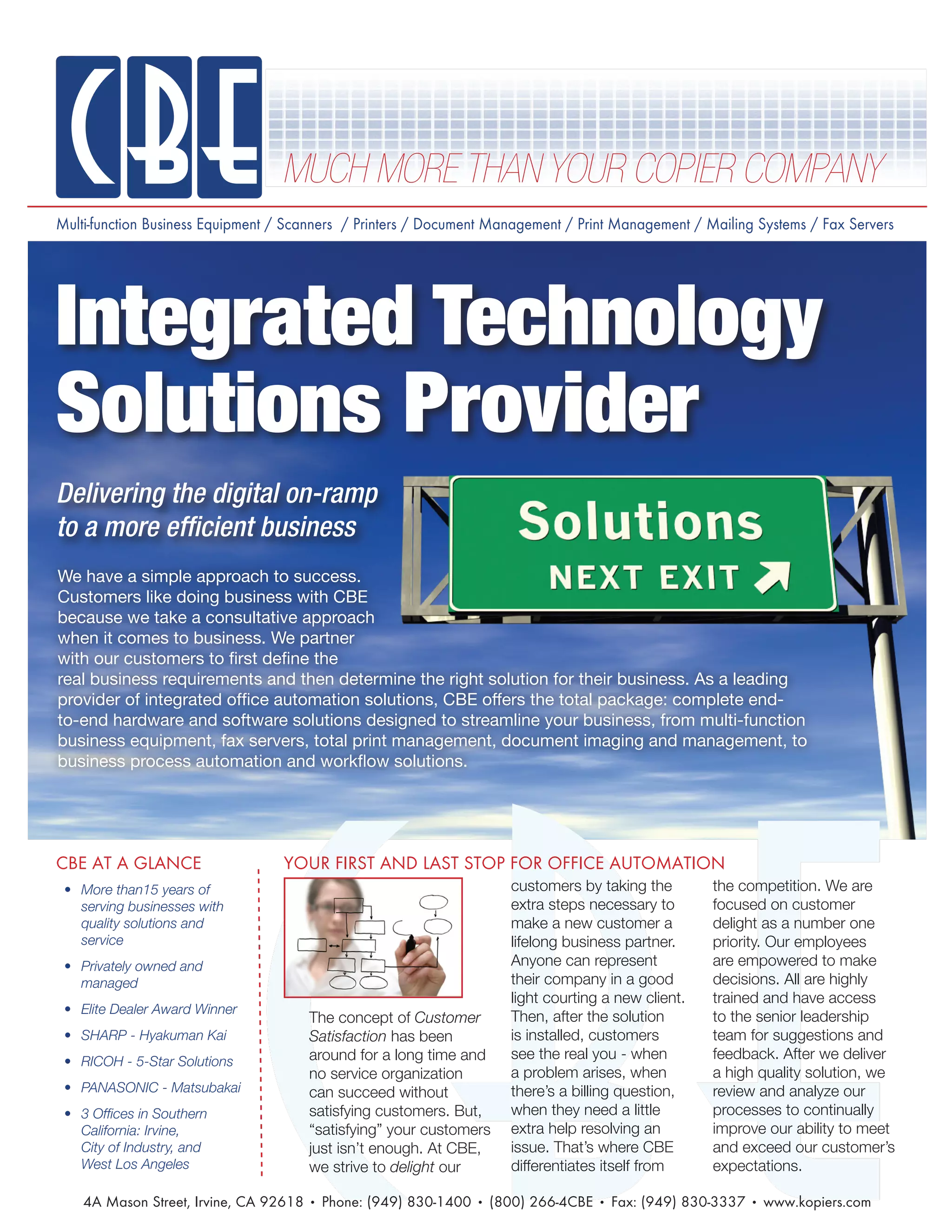 Information about CBE | PDF