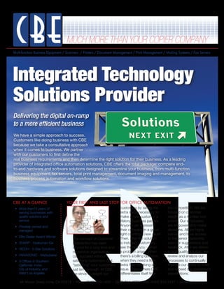 Information about CBE | PDF