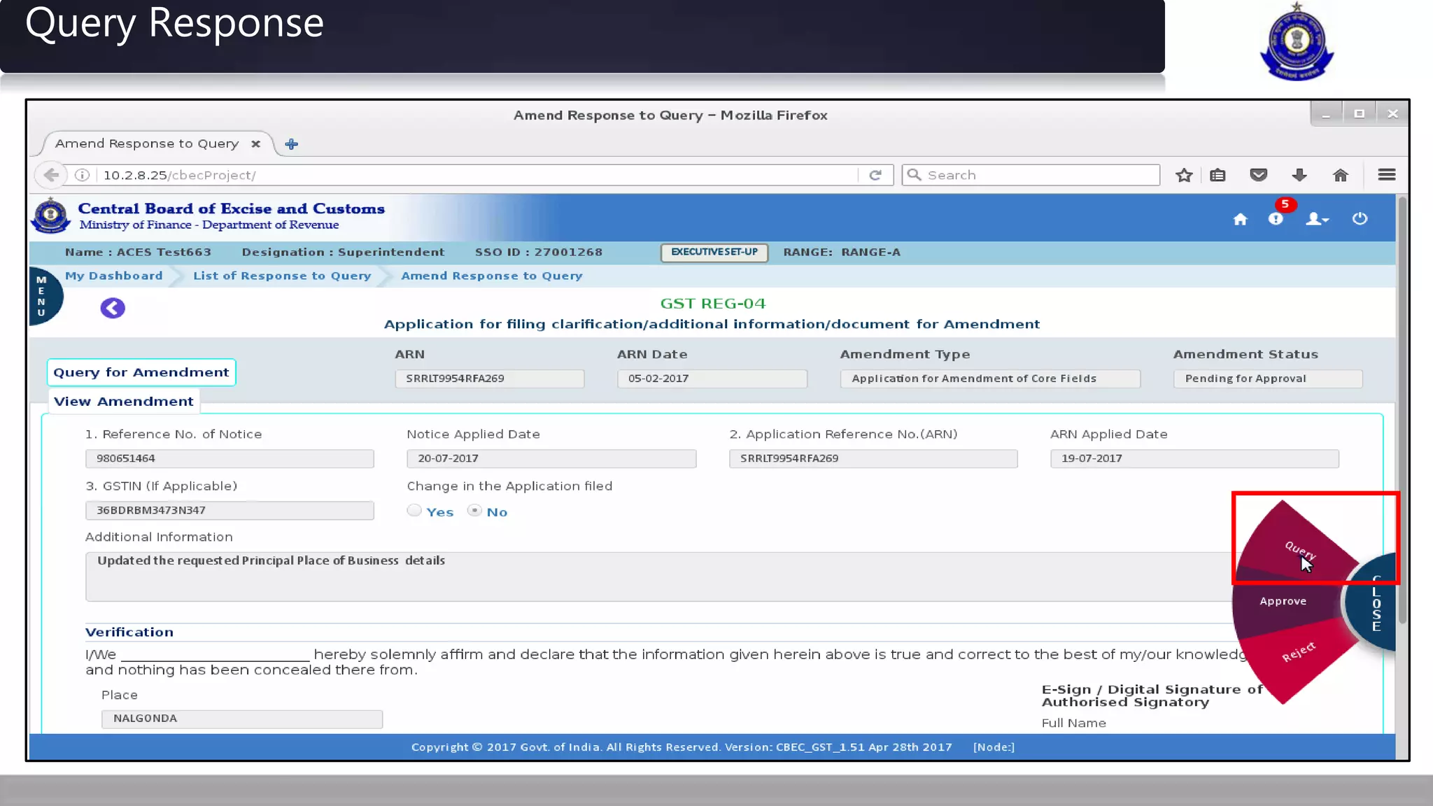 CBEC - GST - Registration Amendment | PPTX | Personal Taxes | Personal ...