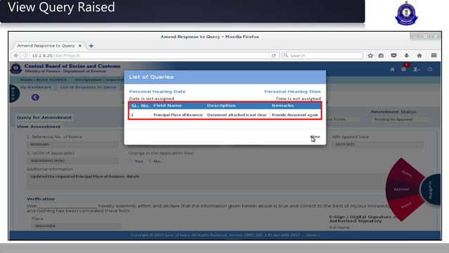CBEC - GST - Registration Amendment | PPTX | Personal Taxes | Personal ...