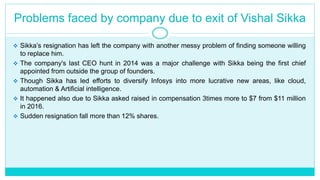 infosys crisis | PPT