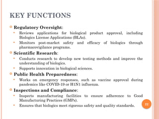 Center for Biologics Evaluation and Research (CBER) PPT | PPTX