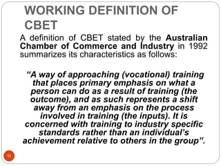 History of CBET | PPTX