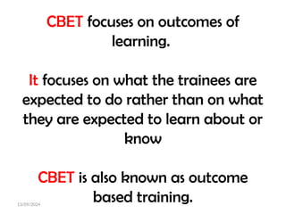 CBET TRAINING @ GTVC.pptx, Skills, Knowledge and Positive Attitudes | PPTX