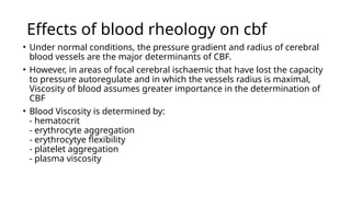 Cerebral blood flow autoregulation and brain energy metabolism | PPTX