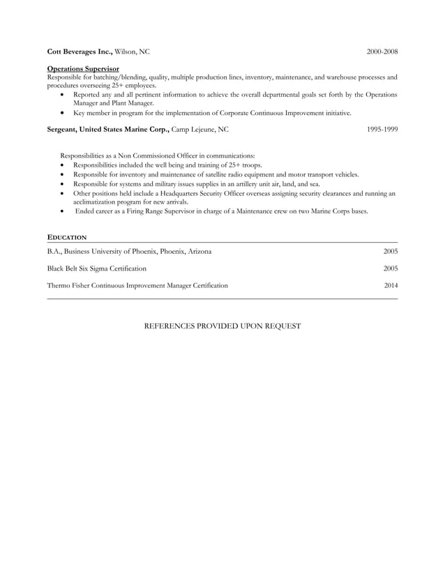 Resume Huff_Jamie__Thermo Fisher 2016 | DOC