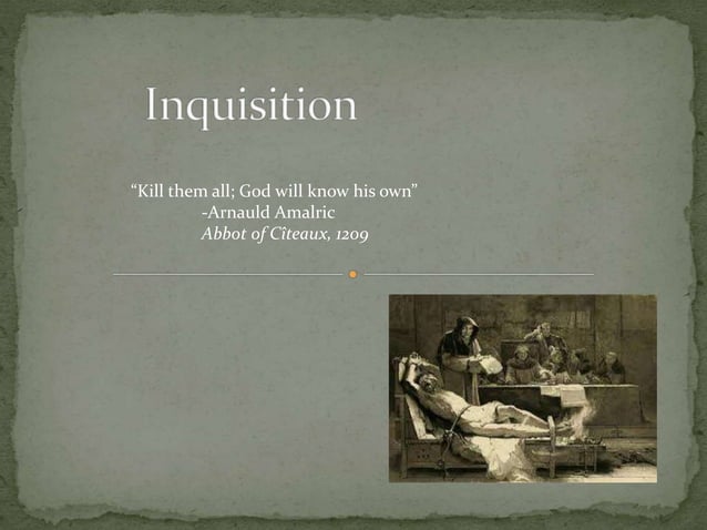Inquisition | PPTX