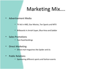 Mp3 Player complete marketing plan | PPT