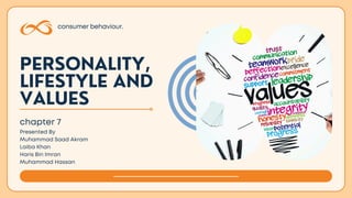 Consumer behavior: Personality lifestyle and values | PDF