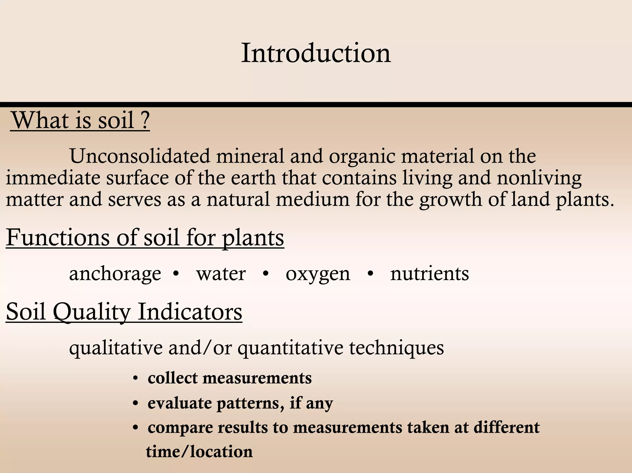 Soil Analysis Presentation | PDF