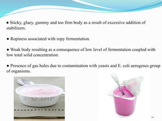 Judging of fermented milk products | PPTX