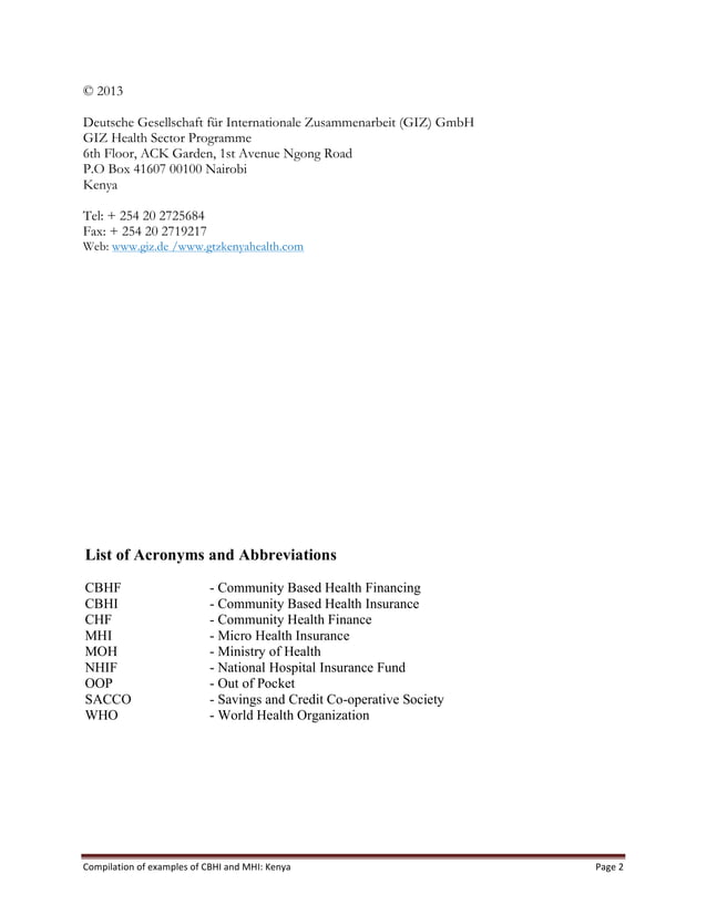 Cbhi compilation formatted | PDF