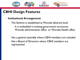 CBHI Initiative in Ethiopia Design, Implementation and Challenges | PDF