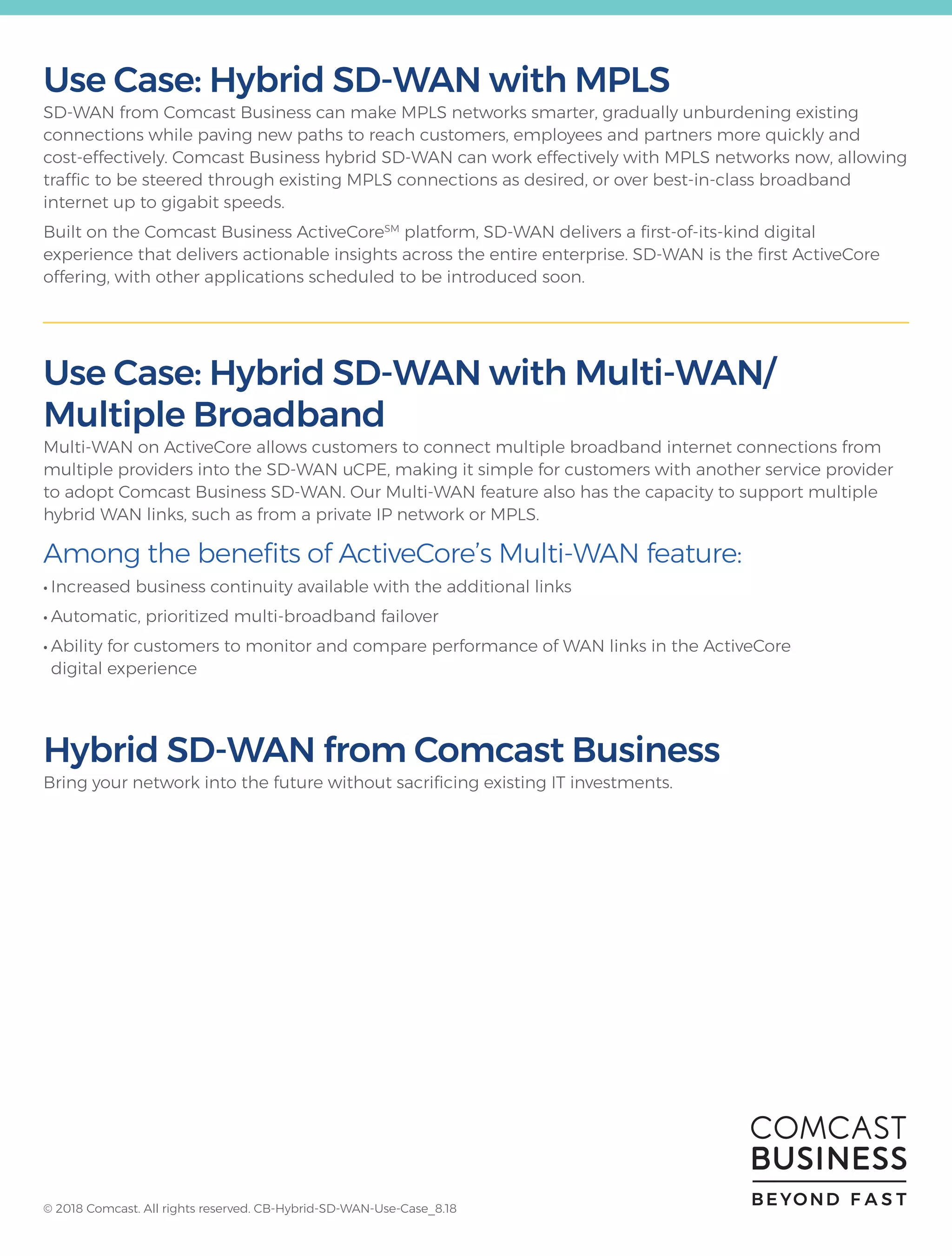 Hybrid SD-WAN... | PDF
