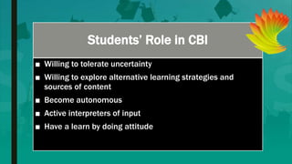 Content Based Syllabus | PPTX