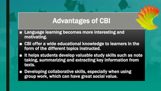 Content Based Syllabus | PPTX