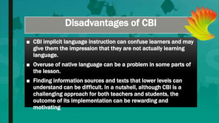 Content Based Syllabus | PPTX