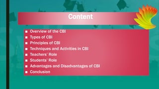 Content Based Syllabus | PPTX