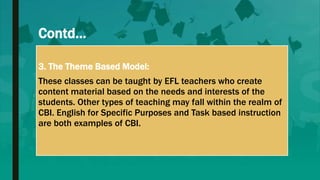 Content Based Syllabus | PPTX