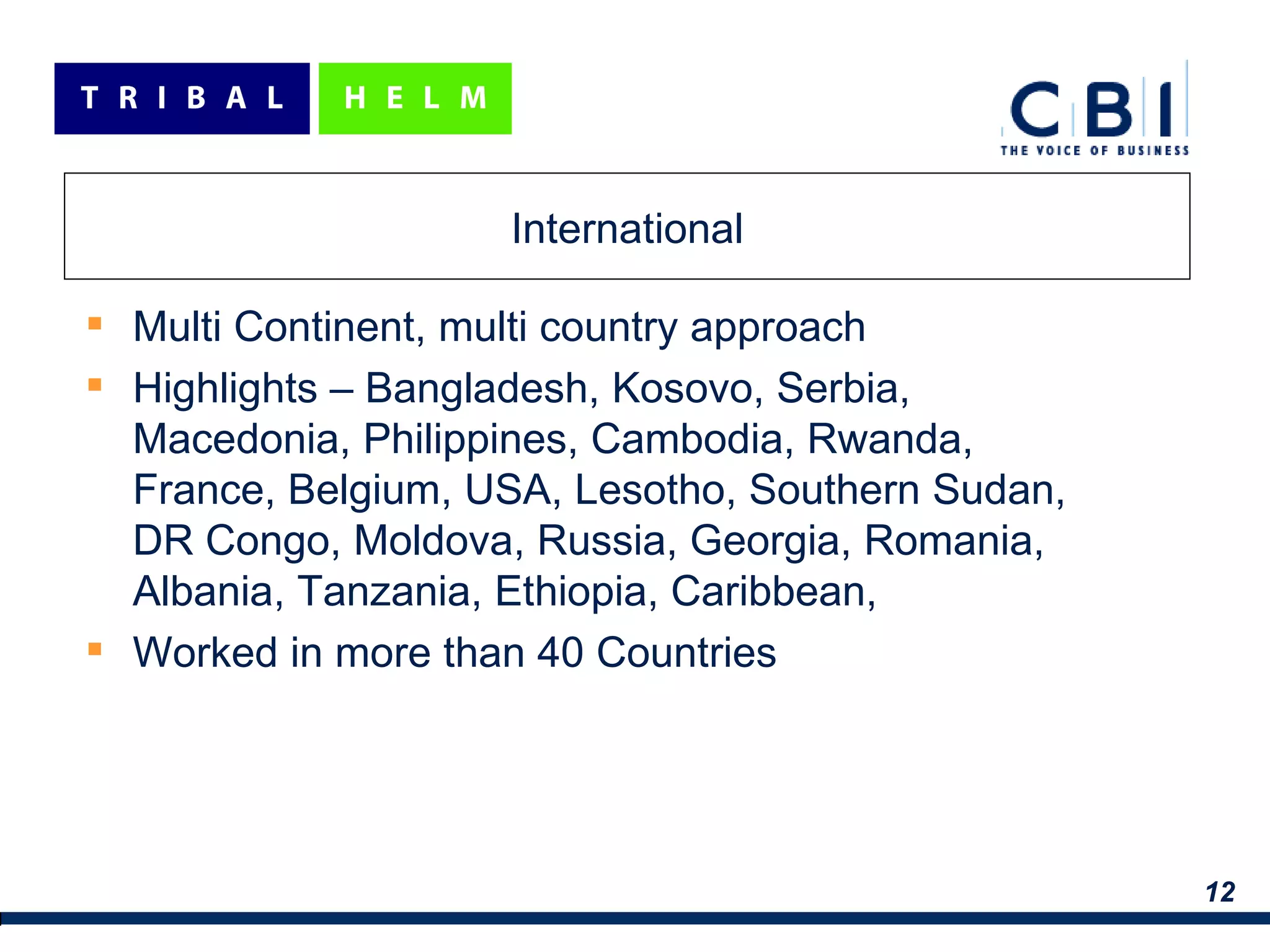CBI Northern Ireland - Public procurement conference - Sean Sweeney, Helm | PPT