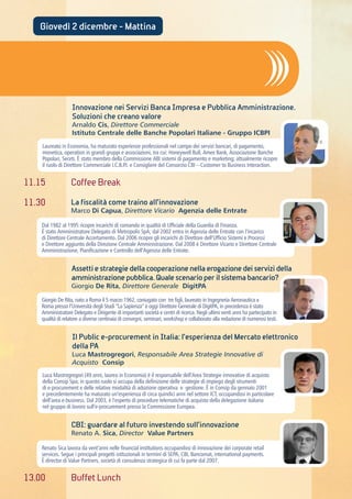 CBI 2010 - Programma | PDF