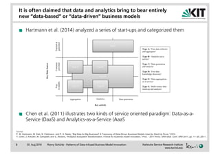 Patterns of Data-Infused Business Model Innovation | PDF