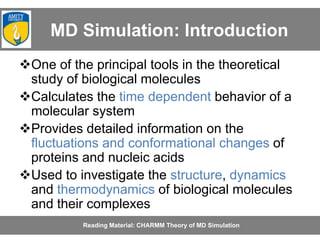 MD Simulation | PDF