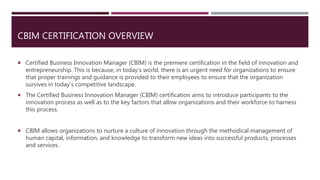 Cbim certification | PPT